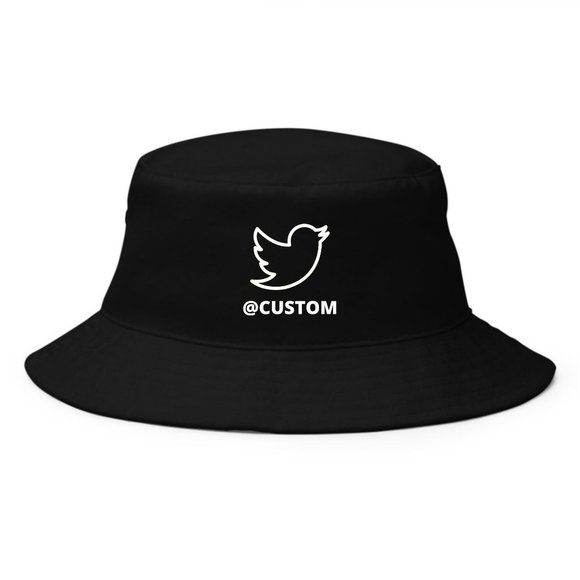 Accessories | Twitter Hat Customizable Bucket Hat Social Media Viral ...